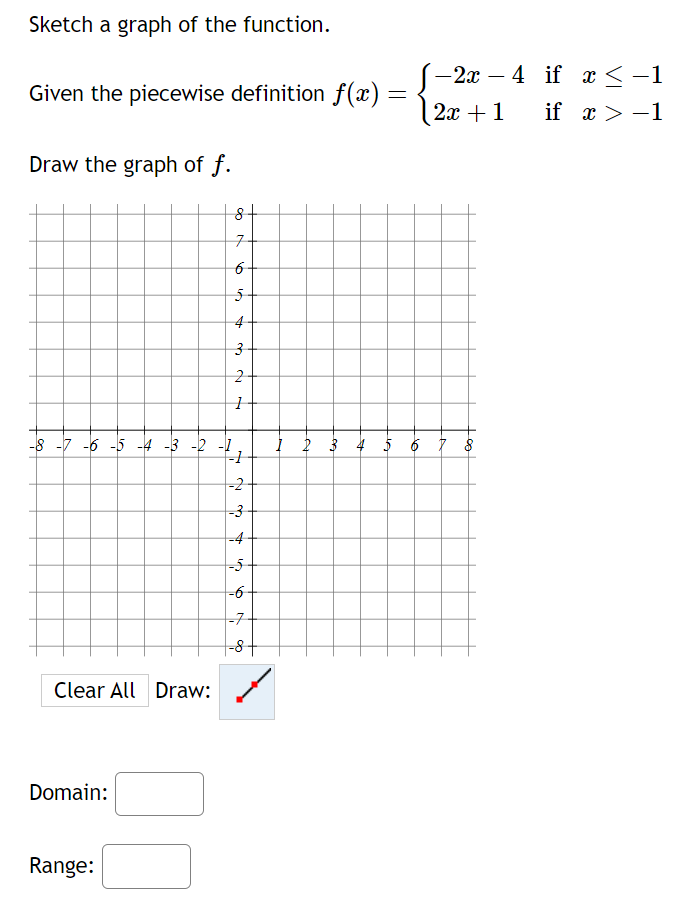 Solved Sketch a graph of the function.Given the piecewise | Chegg.com