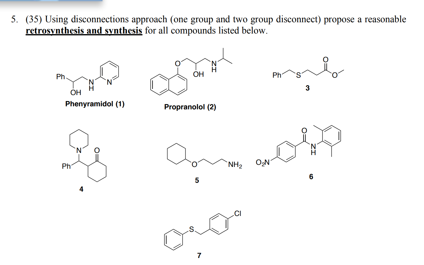 Solved 5. (35) Using disconnections approach (one group and | Chegg.com