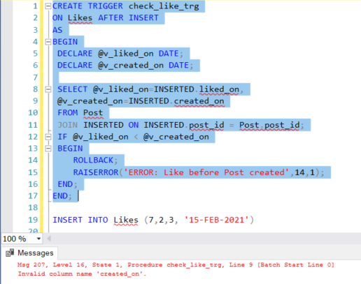 Solved Can someone explain to me why I'm getting this error? | Chegg.com