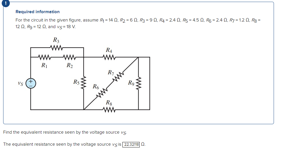 Solved For the circuit in the given figure, assume R1 = | Chegg.com