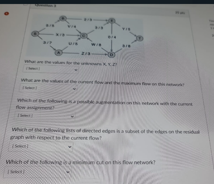 Solved What are the values for the unknowns X,Y,Z ? What are | Chegg.com