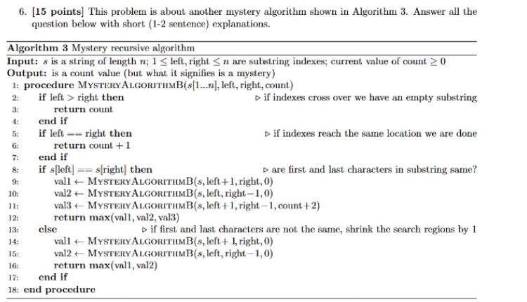 Solved 6 15 Points This Problem Is About Another Mystery 