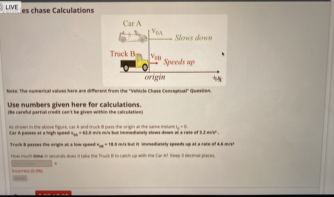 Solved how much time in second does it take the truck B to | Chegg.com