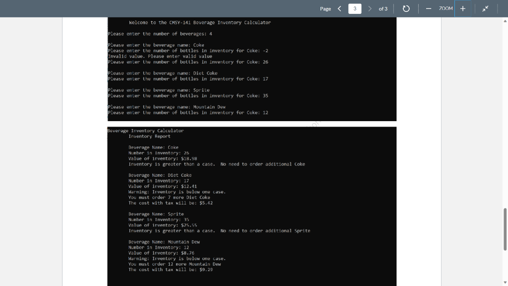 Solved This is a C++ Coding All code must be done using | Chegg.com