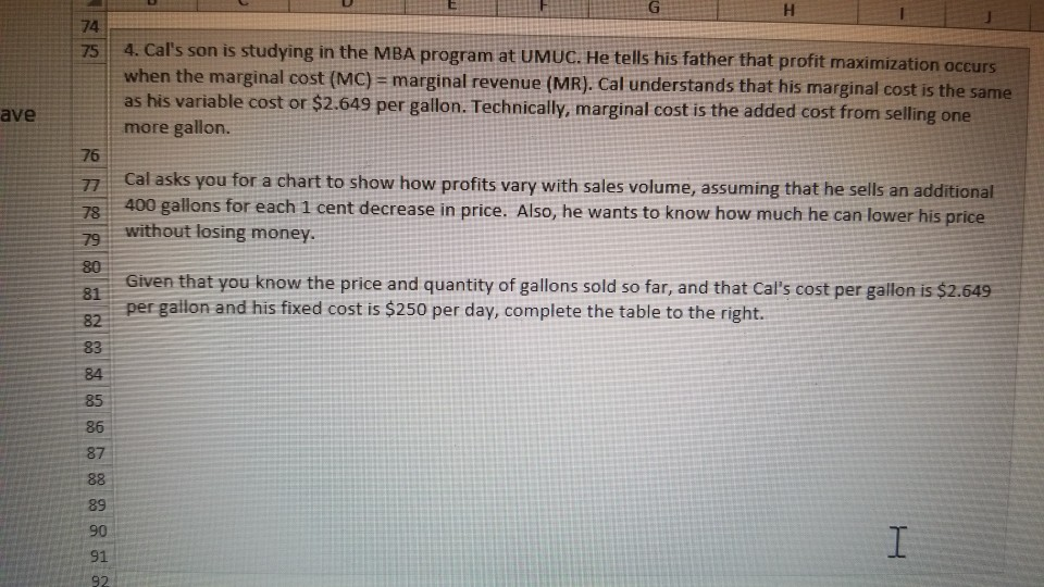 Solved 6. Next calculate marginal revenue, knowing that it | Chegg.com