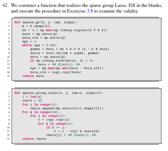 Solved 42. ﻿We construct a function that realizes the sparse | Chegg.com