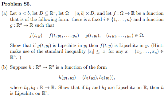 Solved Problem S5. (a) Let a | Chegg.com