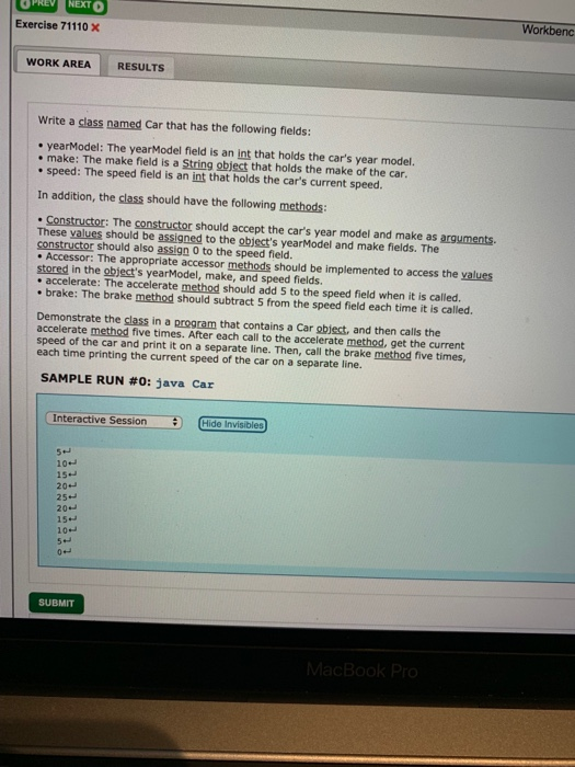 Solved OPREW NEXT Workbend Exercise 71110 WORK AREA RESULTS | Chegg.com