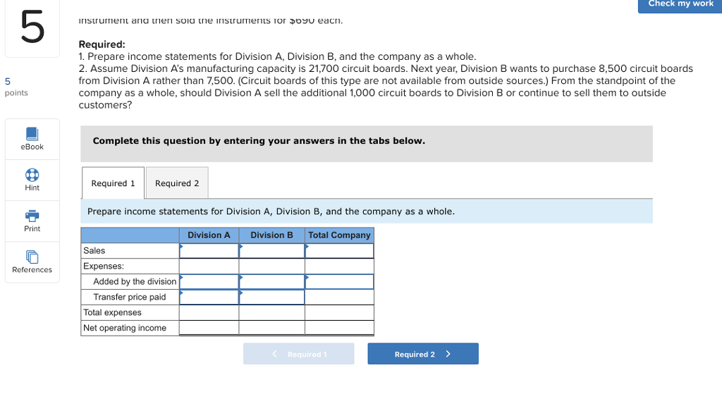 Solved Chapter 11 Problems Saved Help Save & Exit Sbmit | Chegg.com