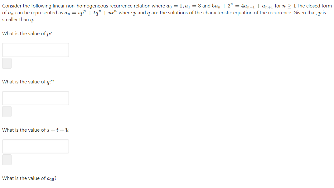 Solved Consider the following linear non-homogeneous | Chegg.com