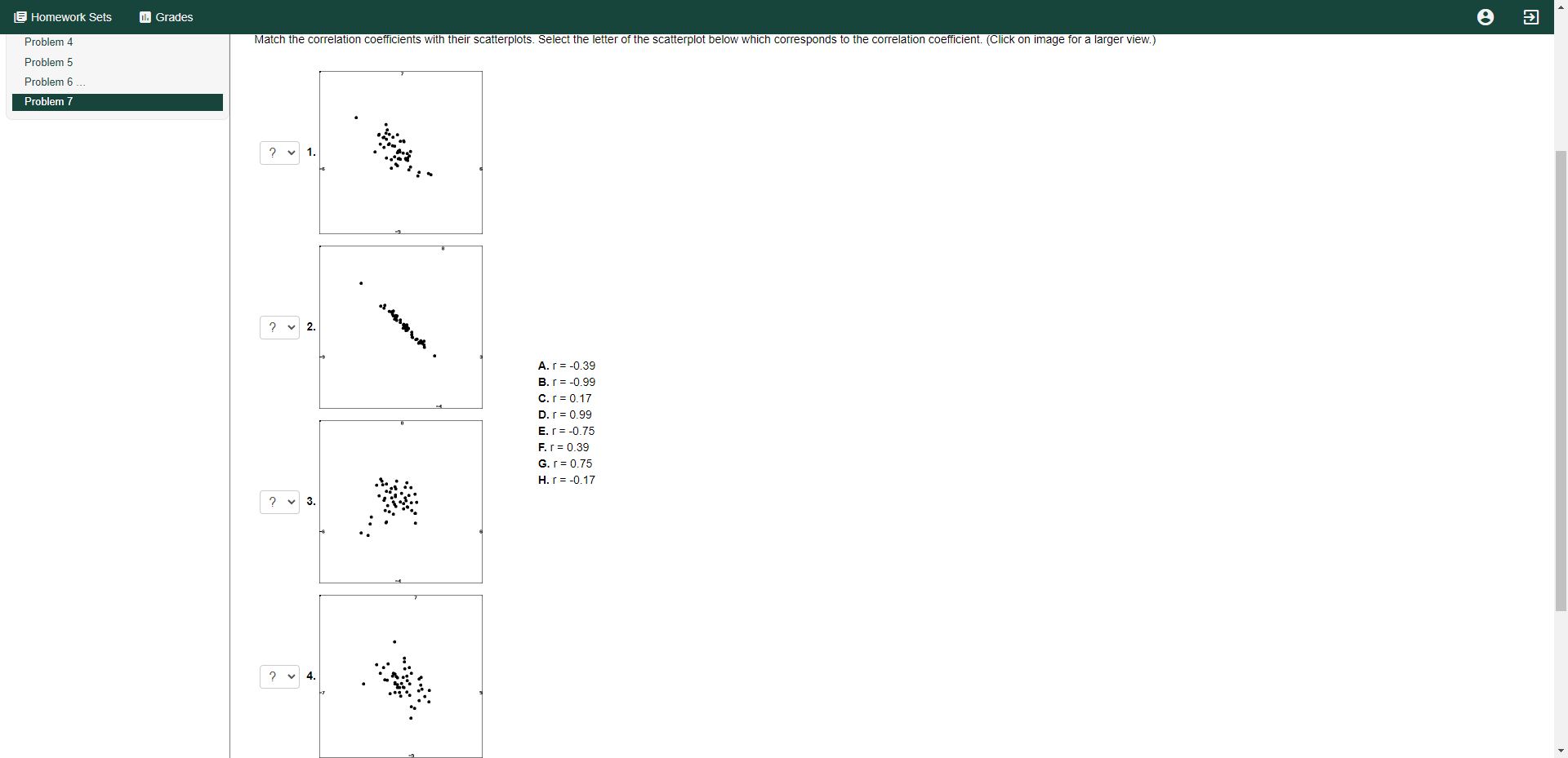 Solved E Homework Sets Il Grades Problem 4 Problem 5 5962