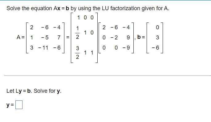 Solved Find the inverse of the given matrix, if it exists. | Chegg.com