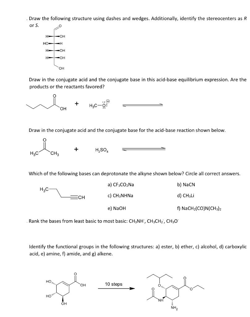 Solved Draw the following structure using dashes and wedges. | Chegg.com