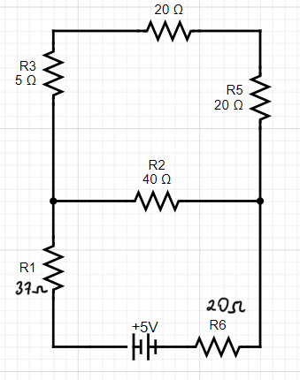 Solved Find theoretically the current and voltage across the | Chegg.com
