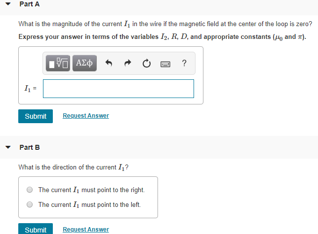 Solved Problem 28.72 Constants A circular loop has radius R | Chegg.com