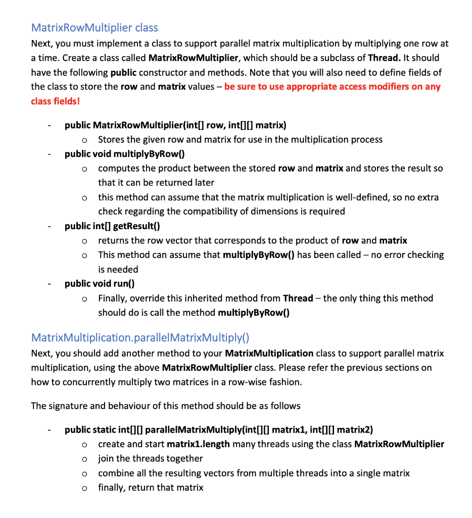 Solved . Aims and objectives Generating random matrices | Chegg.com