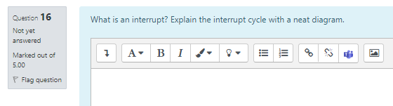 Solved What is an interrupt? Explain the interrupt cycle | Chegg.com