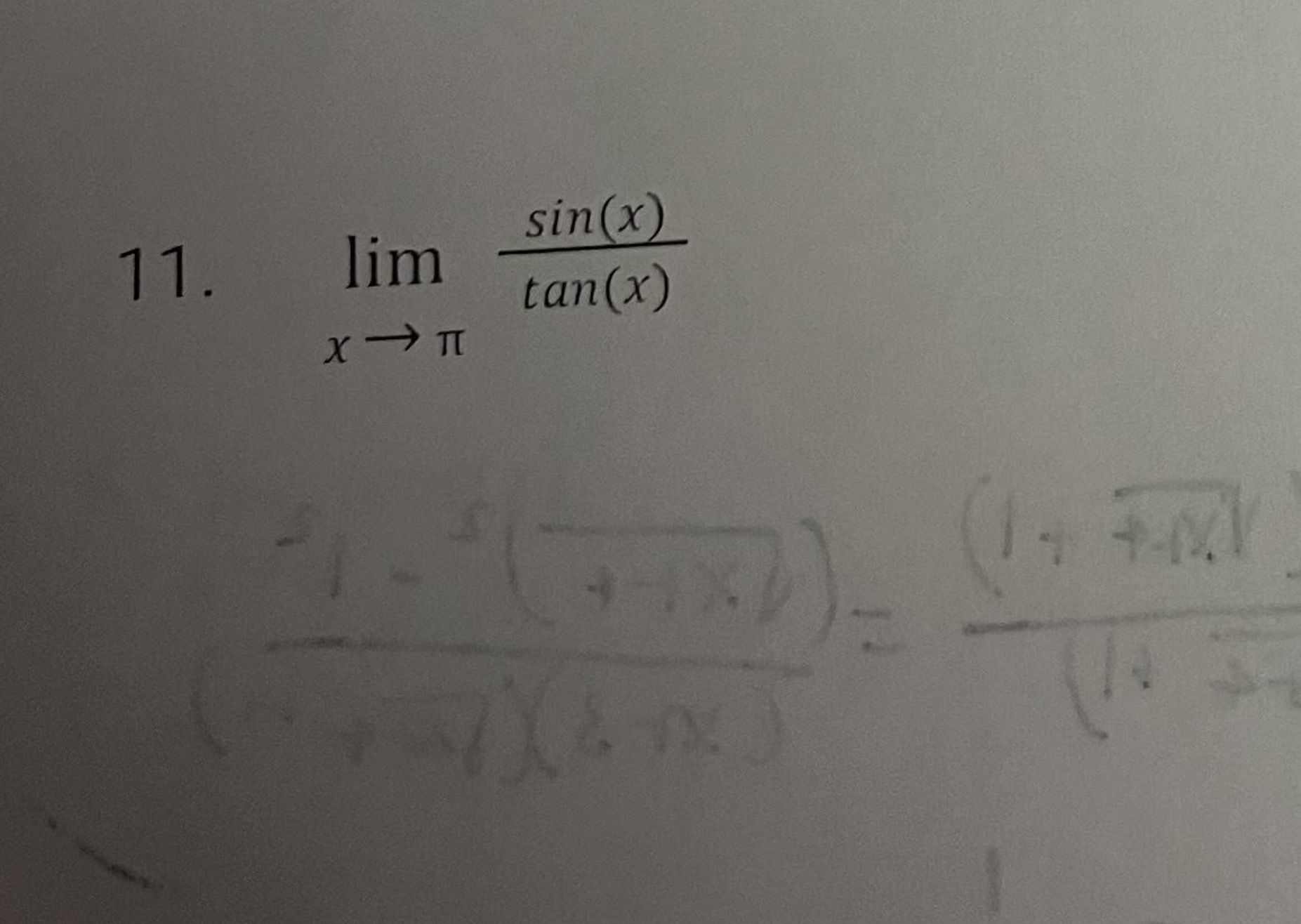 Solved evaluate the limit using algebra and trig if the | Chegg.com