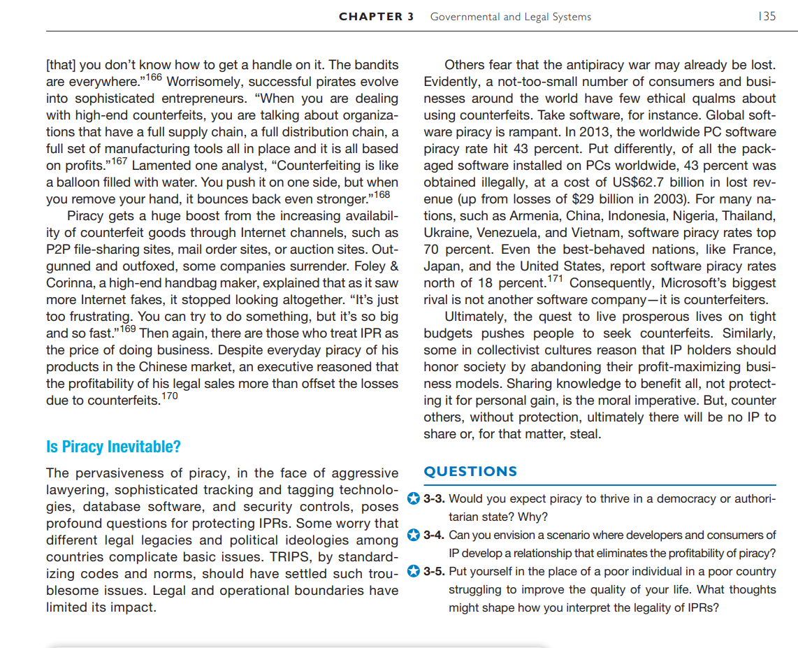 Solved CASE It's a Knockoff World Companies are dogged by | Chegg.com