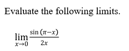 Solved Evaluate the following limit, ﻿using the Squeeze | Chegg.com
