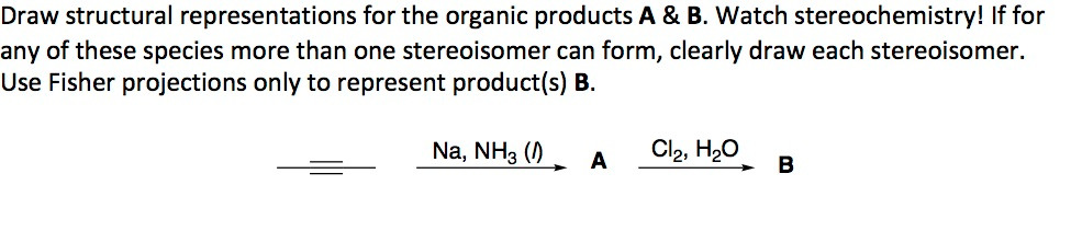 Solved Draw structural representations for the organic | Chegg.com