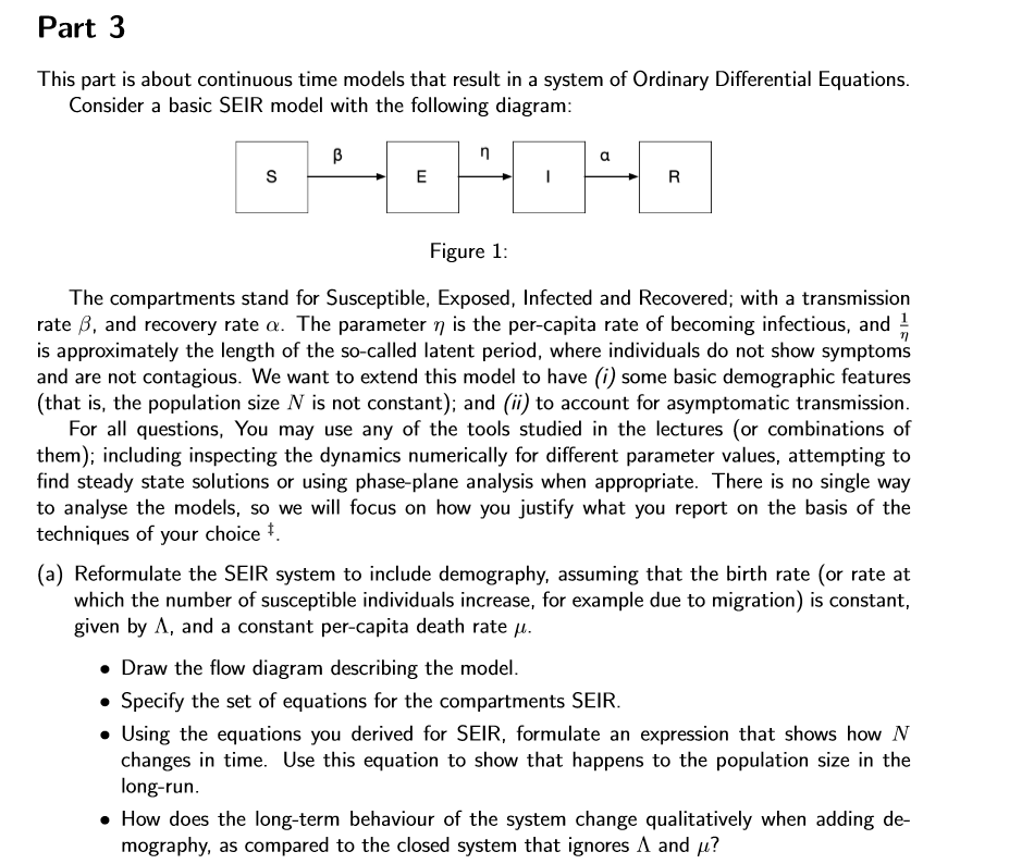 Part 1 (a) A common computation in many applied | Chegg.com