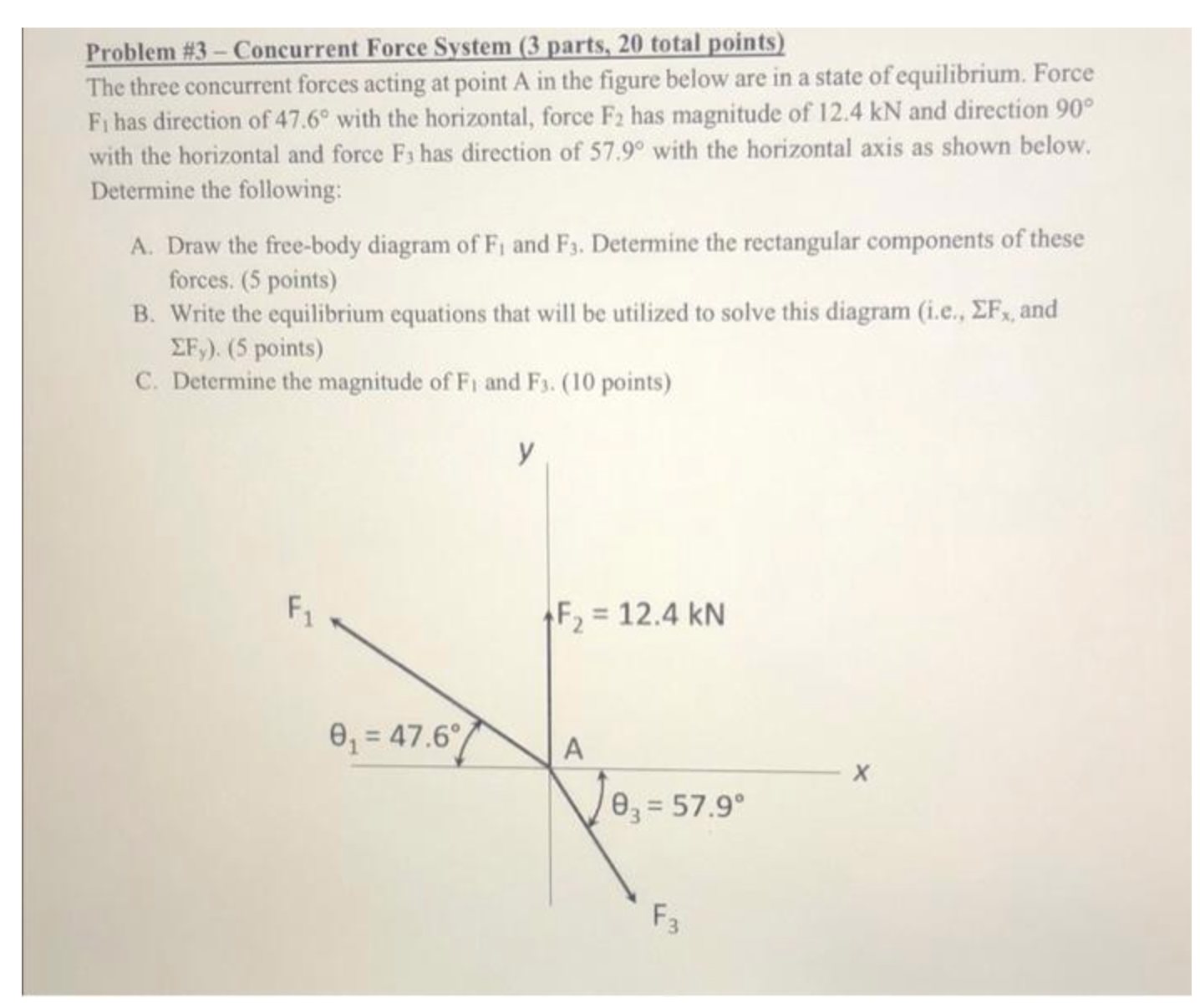 Solved Problem #2 – Vector Analysis w/ Trigonometry (2 | Chegg.com