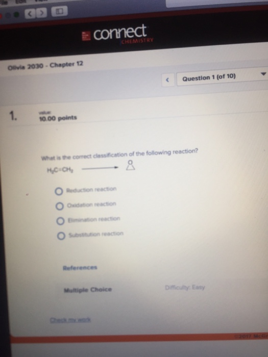 Solved What is the correct classification of the following | Chegg.com