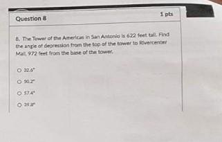 Solved Q. The Trwer of thin Arericas in Sav Antorios is 622 | Chegg.com