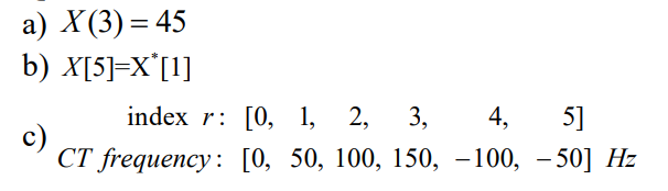 Solved (a) Using the DFT equation given in the class, | Chegg.com