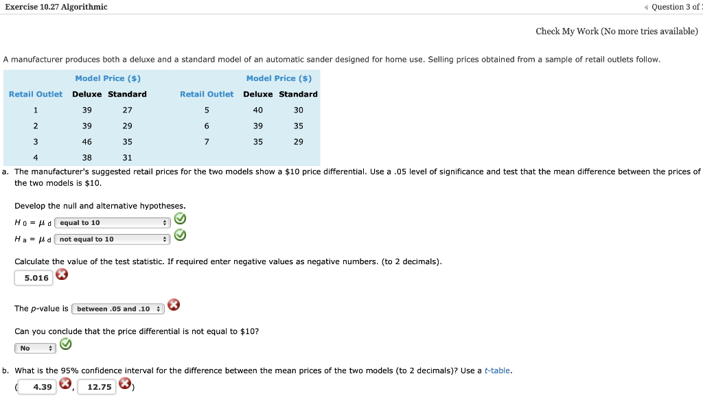 Solved Exercise 10.27 Algorithmic Question 3 of Check My | Chegg.com