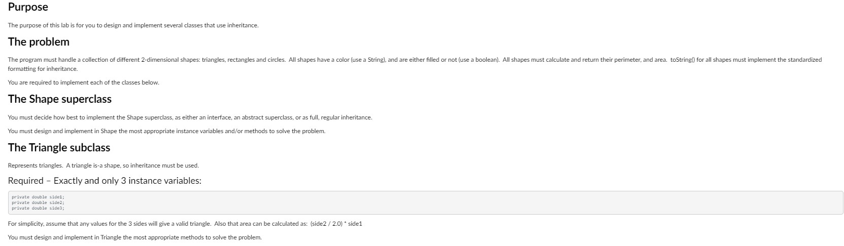 Solved I need help looking over my code, I'm fairly sure | Chegg.com