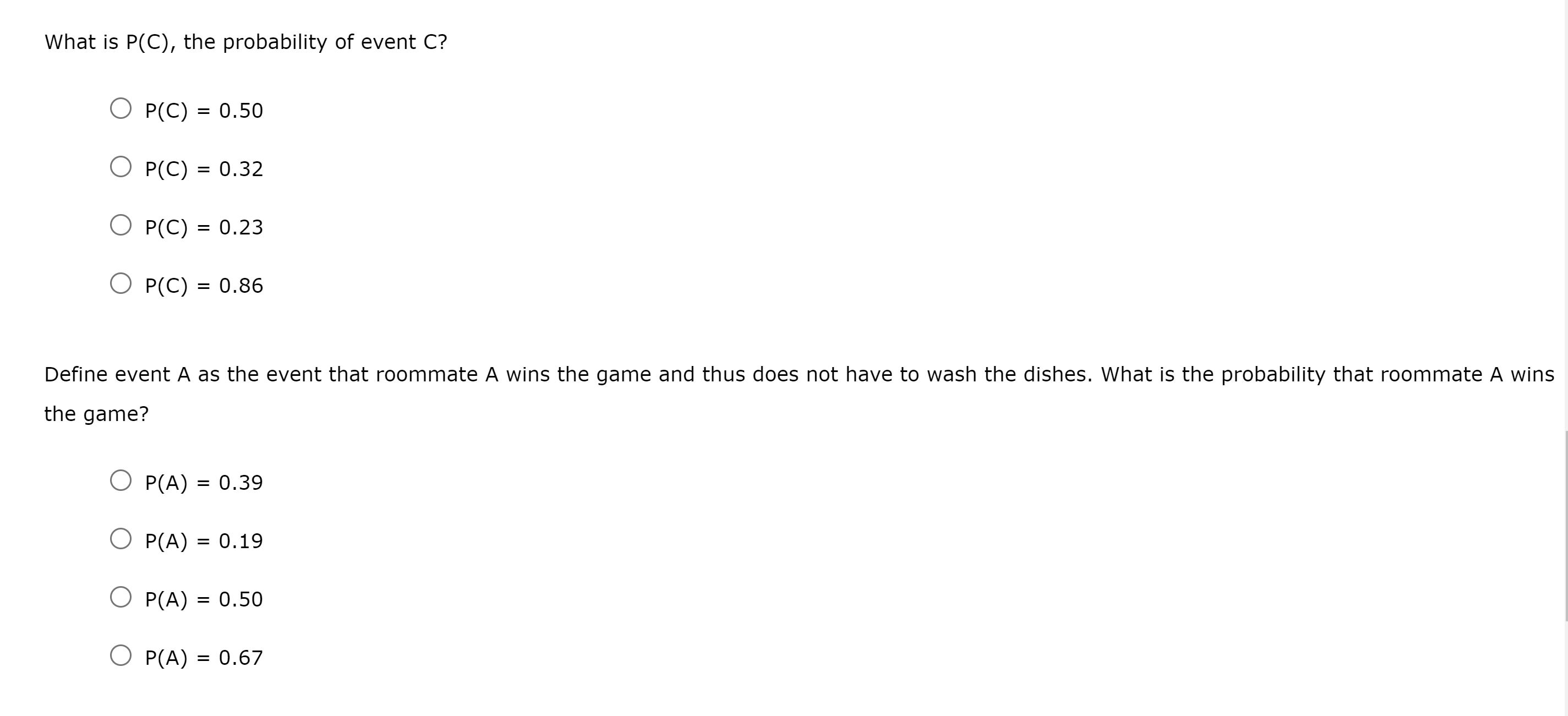 Solved Consider the game of rock-paper-scissors to be an | Chegg.com