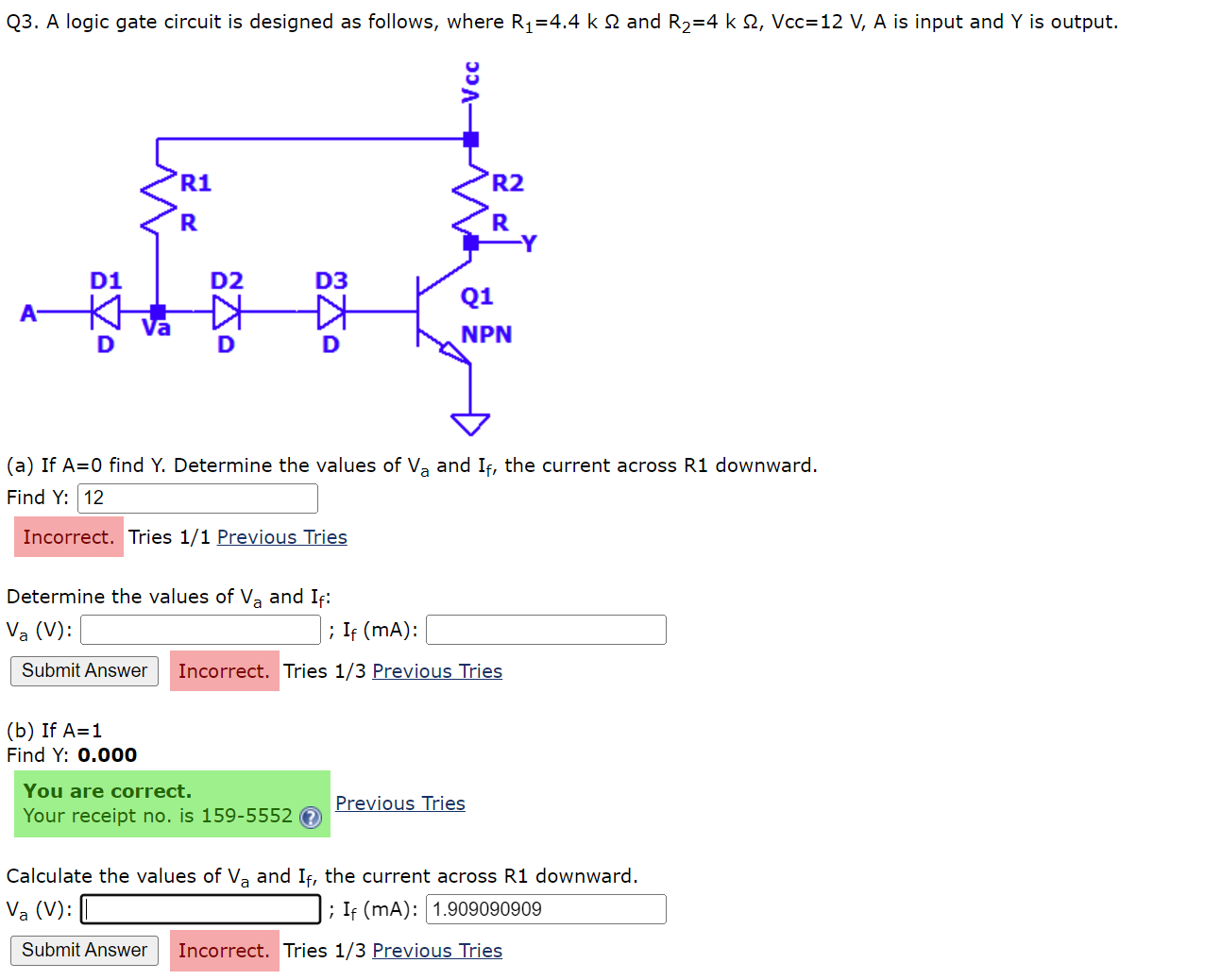 Q3. ﻿A logic gate circuit is designed as follows, | Chegg.com