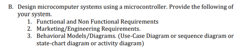 Solved B. Design microcomputer systems using a | Chegg.com
