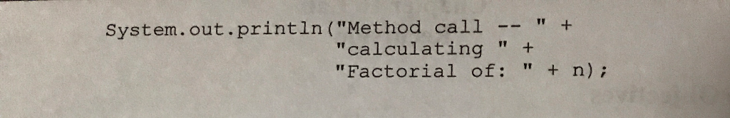 Solved Lab Objectives Be Able To Trace Recursive Function 1781