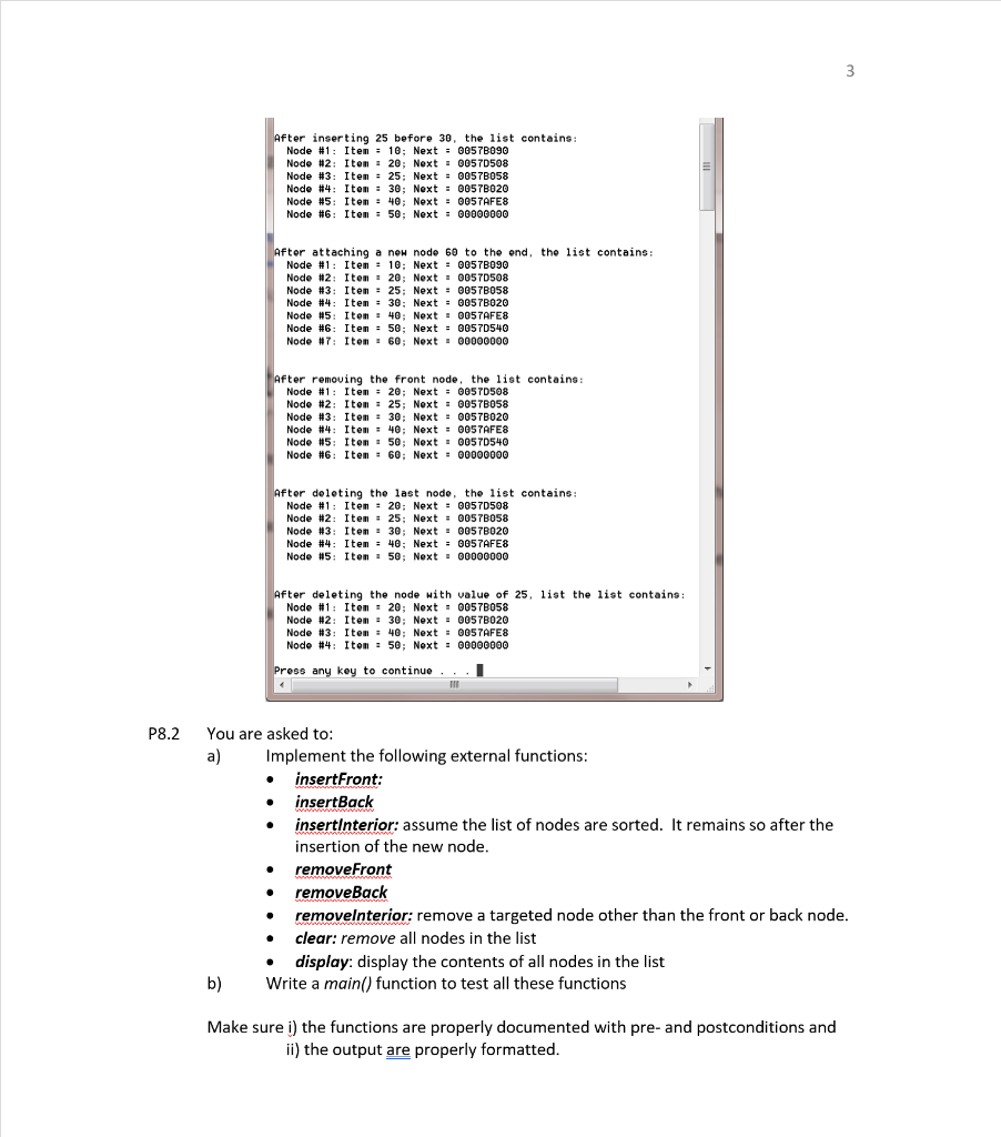 P8.1 Provided below are the interface and its | Chegg.com