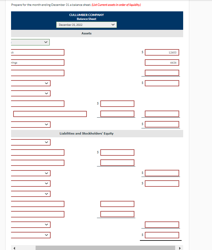 Solved The adjusted trial balance of Cullumber Company | Chegg.com