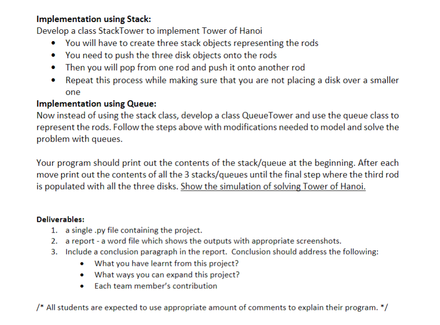 Solved In this project, you will design your own class | Chegg.com