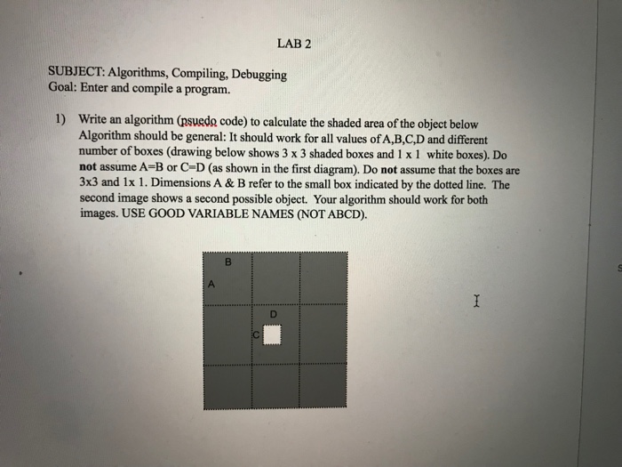 Solved Lab 2 Subject Algorithms Compiling Debugging Goal