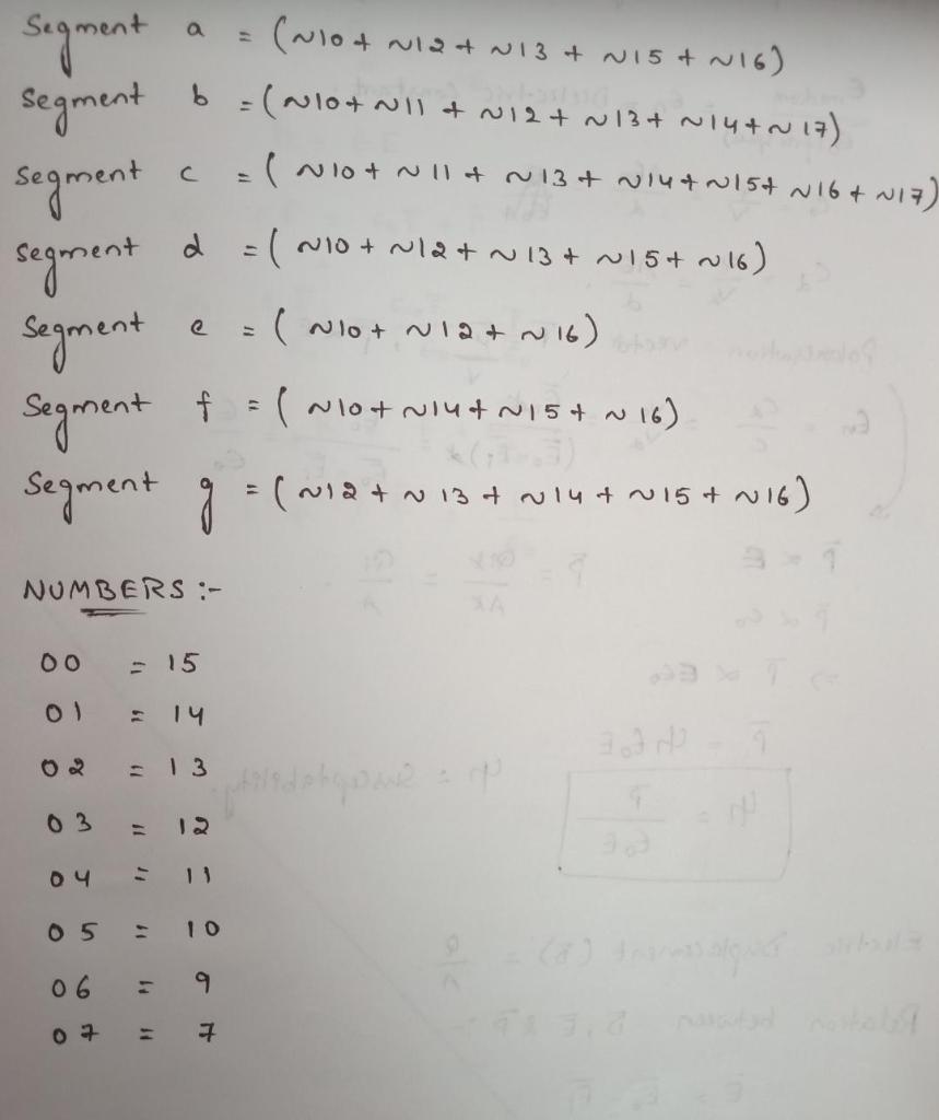 In this lab, you will be redesigning your 7-segment | Chegg.com
