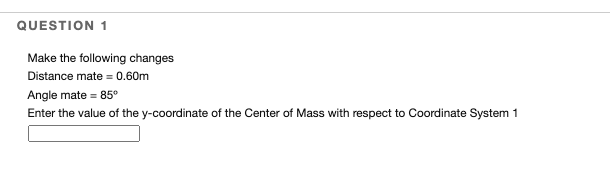 Solved QUESTION 1 Apply the distance constraint and angle | Chegg.com