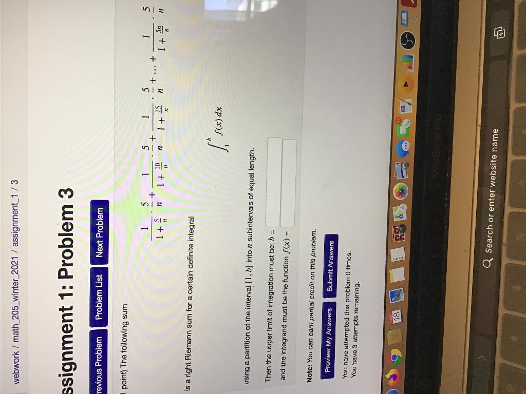Solved webwork/math_205_winter_2021 / assignment_1/3 | Chegg.com