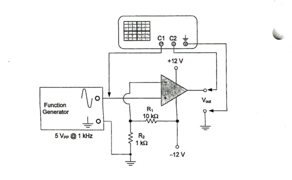 Solved 1. Construct the circuit shown in Figure 24.1. Adjust | Chegg.com