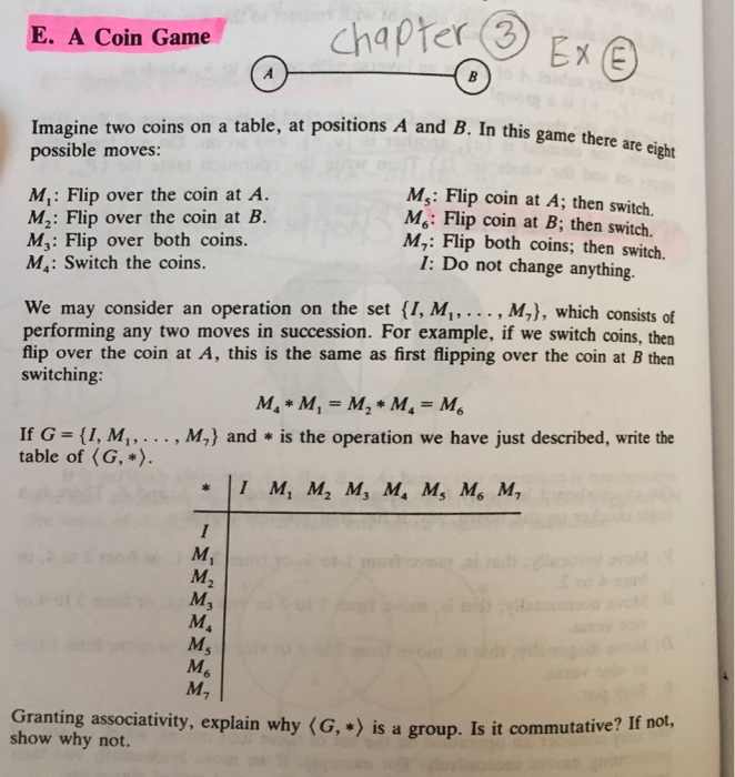 Solved C.Isomorphism of Some Finite Groups In each of the | Chegg.com