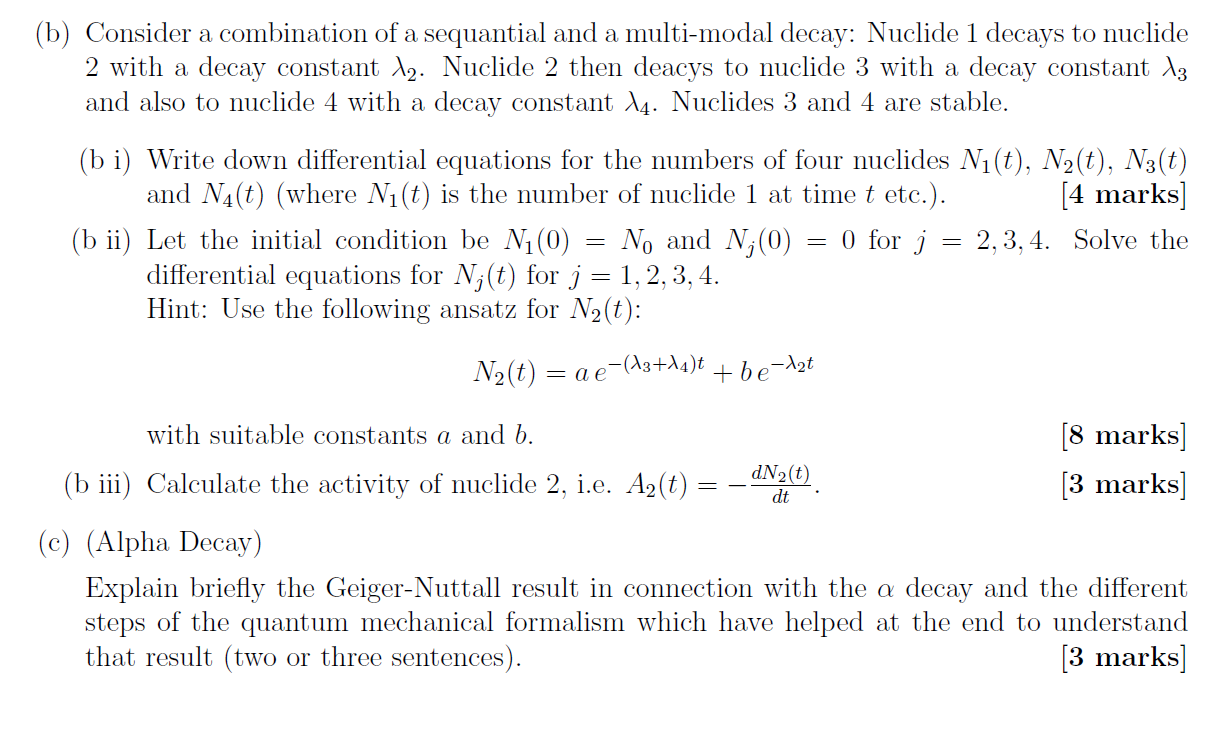 Solved (b) Consider a combination of a sequantial and a | Chegg.com