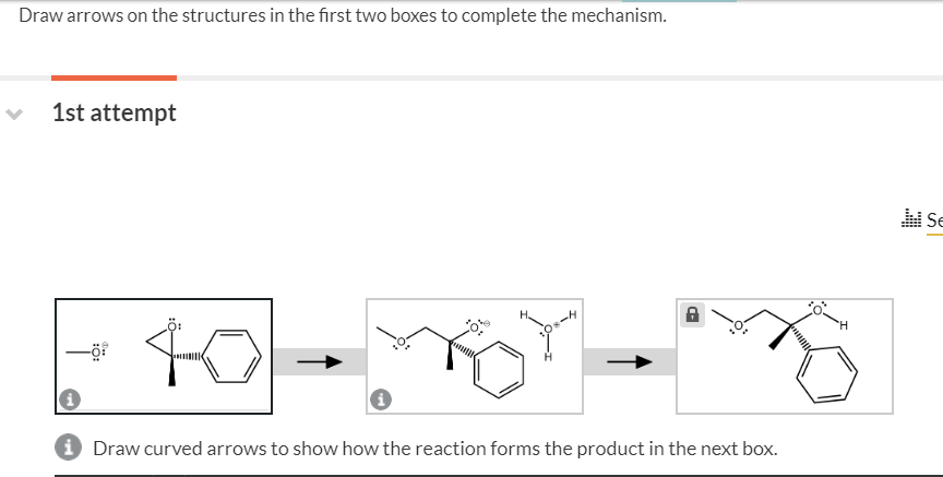 Solved Draw arrows on the structures in the first two boxes | Chegg.com