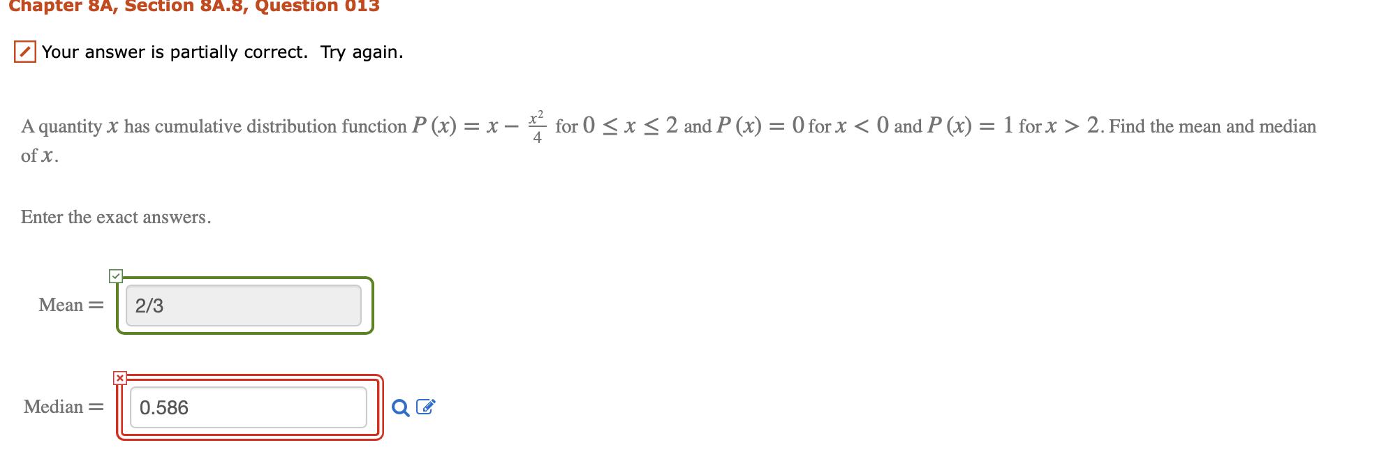 Solved Chapter 8A, Section 8A.7, Question 021a After | Chegg.com
