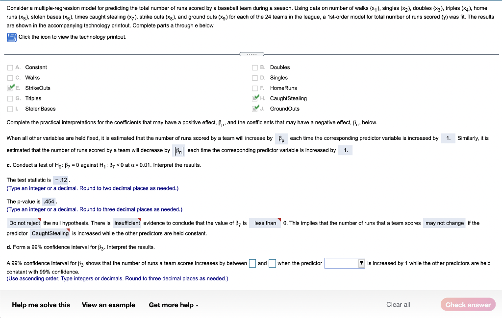 Solved Consider a multiple-regression model for predicting | Chegg.com