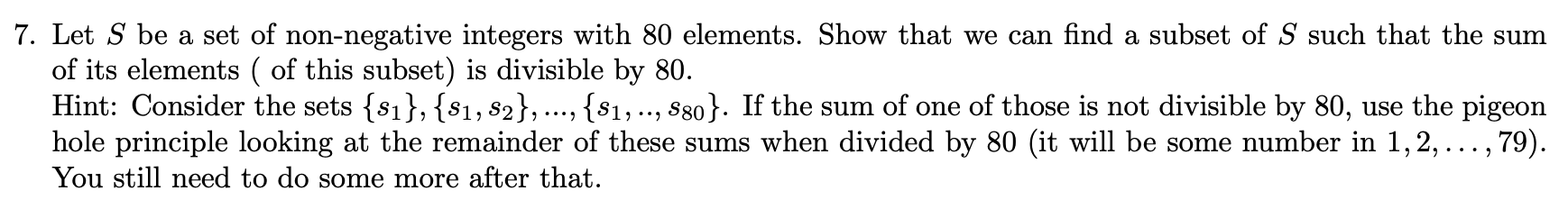 Solved The Course name is Combinatorics. Please solve the | Chegg.com
